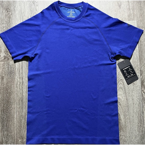 Fabletics | Shirts | Nwt Fabletics Blue Training Day Tee Shirt Men Size ...
